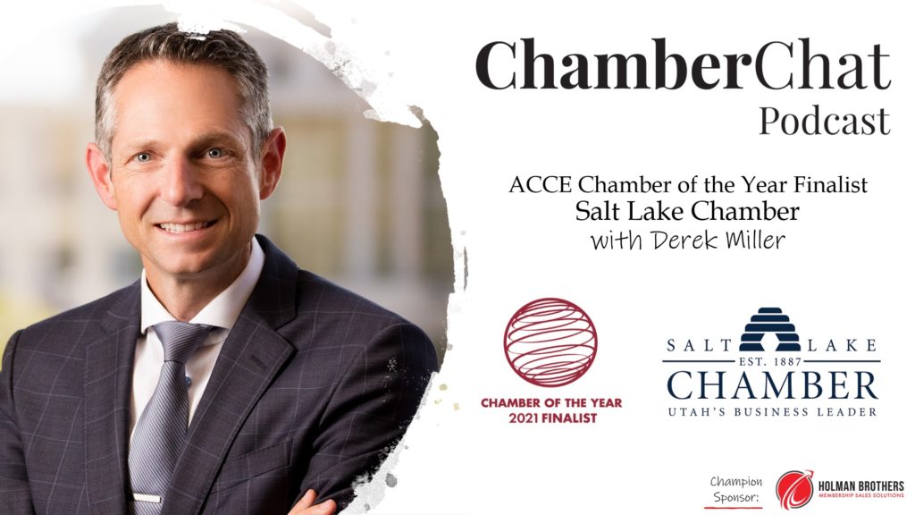 Salt Lake Chamber 2021 ACCE Chamber of the Year Finalist with Derek ...